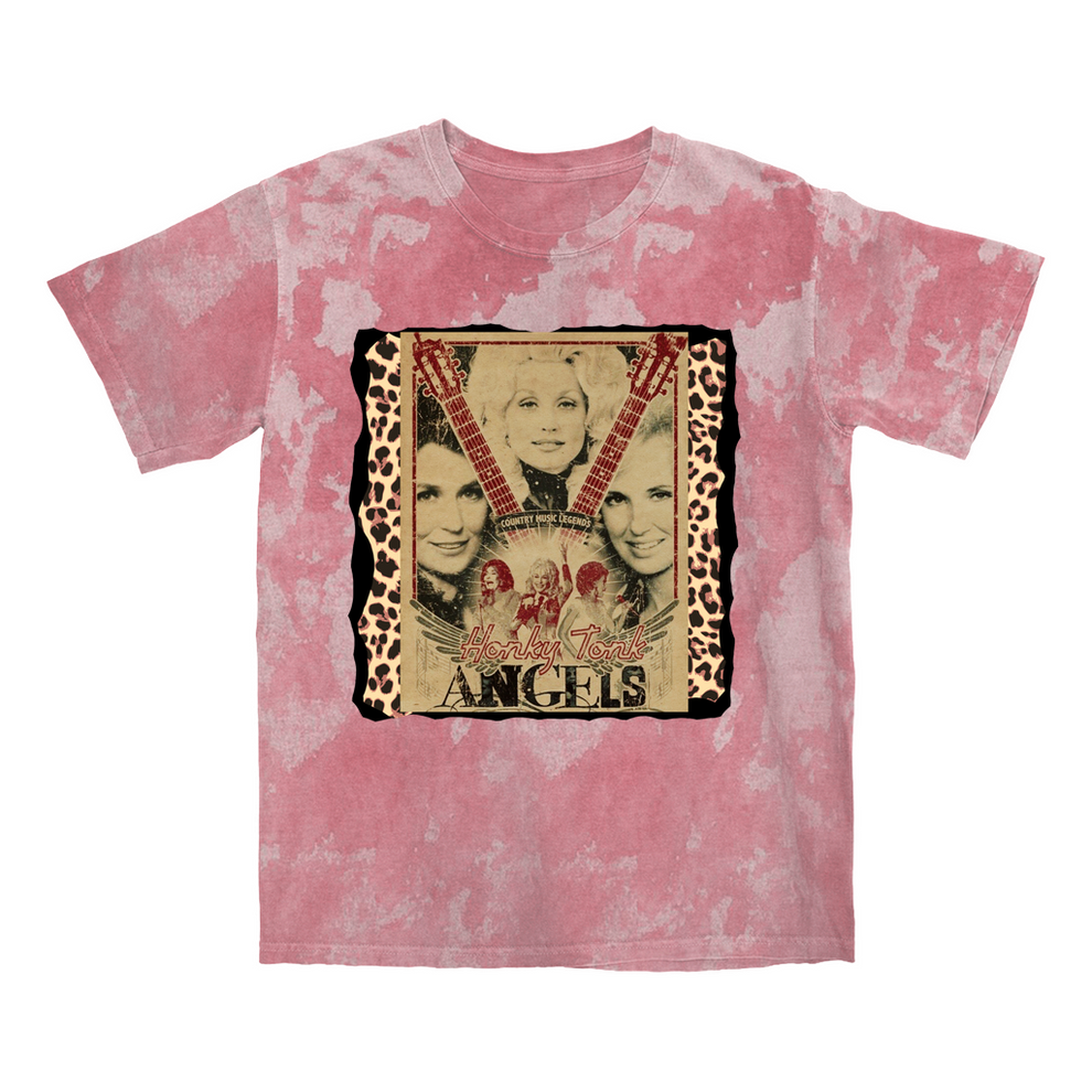 Honkey Tonk Angels Graphic Tie Dye T-Shirts – The Graphic Gringa